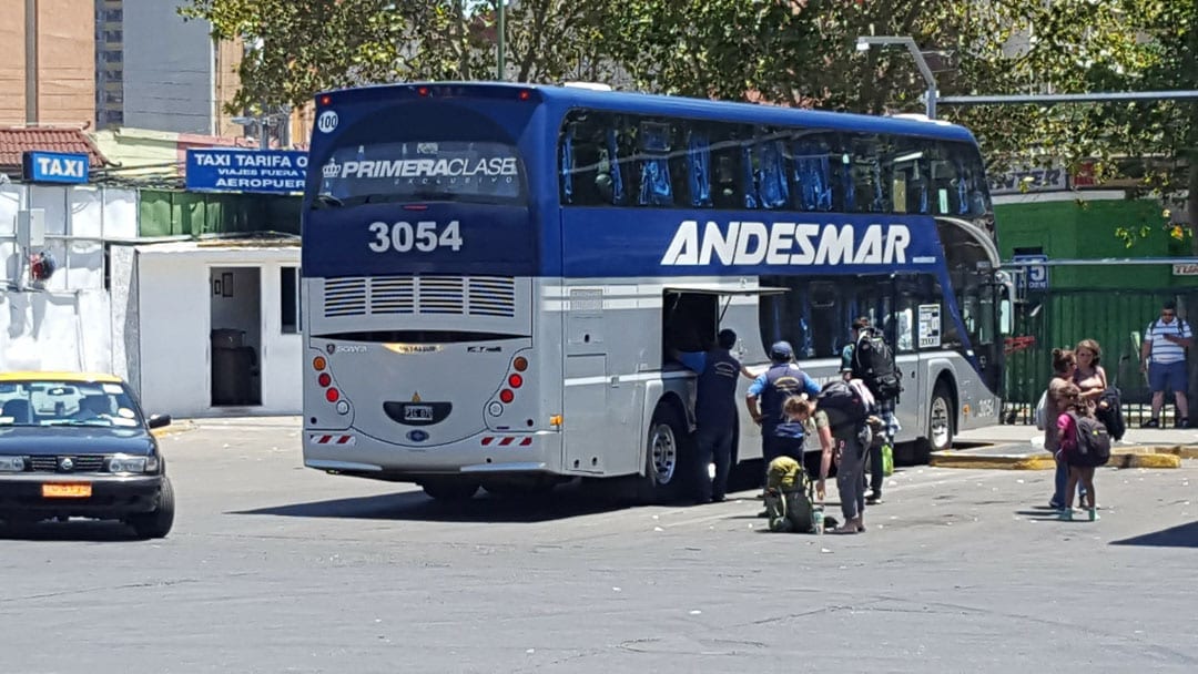 Mendoza to Santiago Bus | from Argentina to Chile on Andesmar (Review)