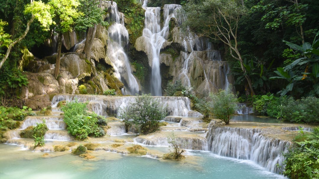 Kuang Si Falls - why you MUST visit + killer photo tips - Couple Travel ...